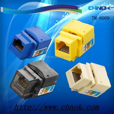 Cina Connettore di AMP Cat6 RJ45 per il commutatore della parete con il certificato dell'UL 90 gradi in vendita