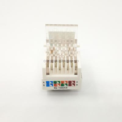 Cina Tipo RJ45 Cat6 UTP Toolless femminile Jack modulare di AMP in vendita