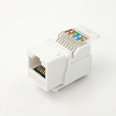 中国 RJ45 CAT5E CAT6 Toolless UTP台形ジャックの女性モジュラー コネクター 販売のため