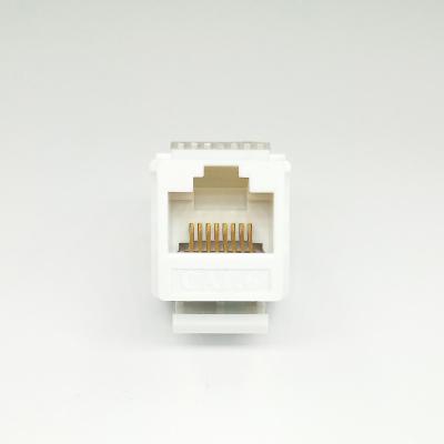 Cina RJ45 CAT5E CAT6 Toolless UTP Jack Female Modular Connector trapezoidale in vendita