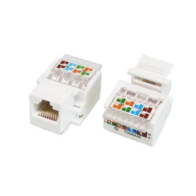 中国 UTP/FTPのコネクターAmp Rj45 Cat6モジュラー ジャックAmp猫6の台形ジャック 販売のため
