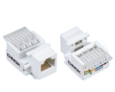Cina Chiave di volta modulare Jack di amp Rj45 Cat6 Jack Amp Cat 6 del connettore di UTP/FTP in vendita