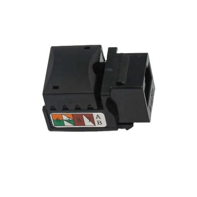 Cina Presa trapezoidale del nero di Cat6 UTP 8P8PC in vendita
