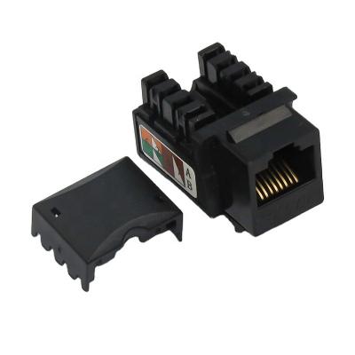 Cina Presa trapezoidale del nero di Cat6 UTP 8P8PC in vendita