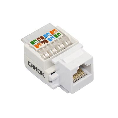 Cina Chiave di volta trapezoidale trapezoidale Jack di Cat5e Jack/Cat6 Jack Rj 45 in vendita