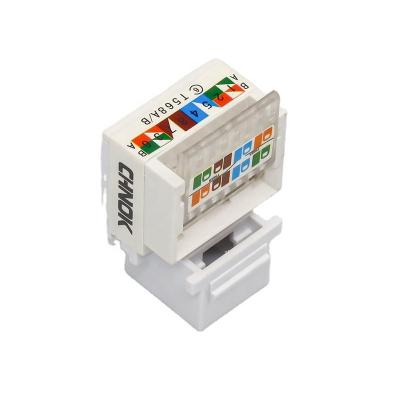 Cina Chiave di volta trapezoidale trapezoidale Jack di Cat5e Jack/Cat6 Jack Rj 45 in vendita