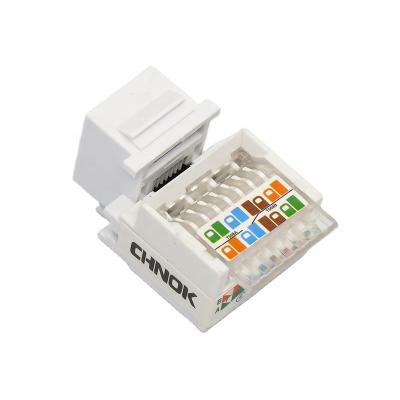 Cina Chiave di volta trapezoidale trapezoidale Jack di Cat5e Jack/Cat6 Jack Rj 45 in vendita