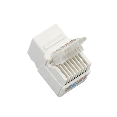 China Jaque trapezoide branco de Cat6 UTP 8P8PC à venda