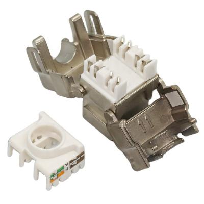 Cina Cat6 ftp 8P8PC Jack For Patch Panel trapezoidale in vendita