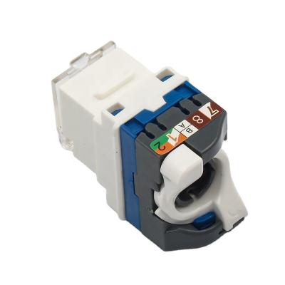 China Modelo novo Cat 6 UTP Jack trapezoide RJ45 Jack With Dust Cover modular à venda