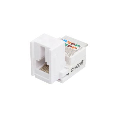 China Acoplador Inline trapezoide das telecomunicações PBT Cat6 Jack 8p8c Rj45 à venda