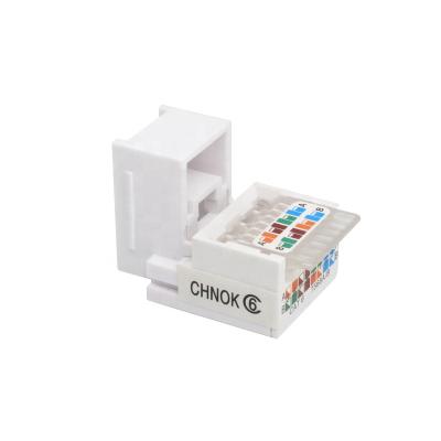 China Acoplador Inline trapezoide das telecomunicações PBT Cat6 Jack 8p8c Rj45 à venda