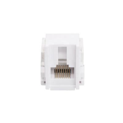 China Acoplador Inline trapezoide das telecomunicações PBT Cat6 Jack 8p8c Rj45 à venda