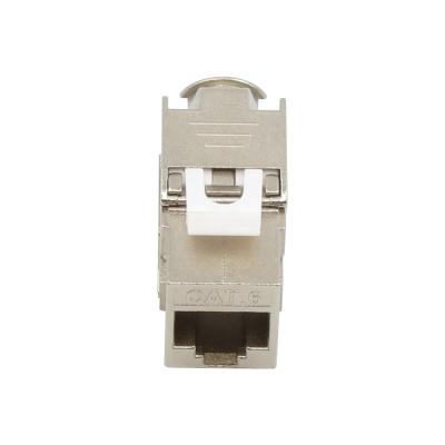 China O ftp Cat6 Jack trapezoide de STP 180 graus de Toolless, 8P8C protegeu Rj45 Jack trapezoide à venda