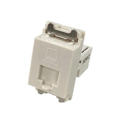 China 120 Calibre de diâmetro de fios trapezoide 24-26 do acoplador da C.A. do módulo de Rj45 Cat6 à venda