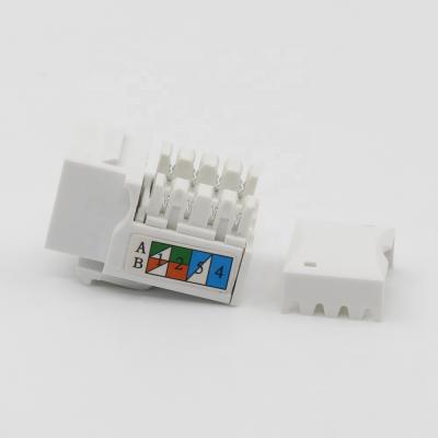 Cina Grado Jack trapezoidale, parete Jack di AMP Rj45 90 di Ethernet di 8p8c Cat6 in vendita