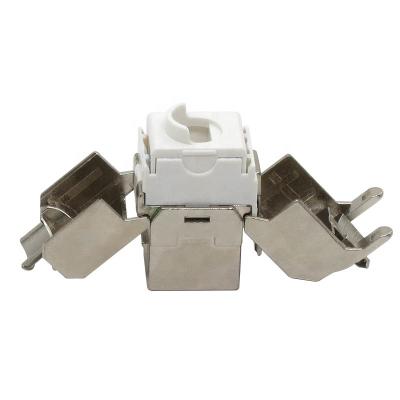 中国 Cat6a FTPの台形Rj45コネクターAMPのイーサネット カプラー 販売のため