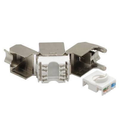 中国 Cat6a FTPの台形Rj45コネクターAMPのイーサネット カプラー 販売のため