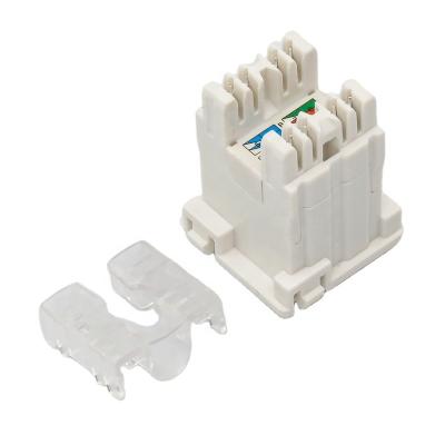 Cina UTP Cat6a Jack trapezoidale 180 gradi, Rj45 rete Jack trapezoidale in vendita