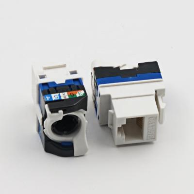 Cina Il gatto 6 di UTP di AMP ha protetto la perforazione femminile di Jack 8p8c Rj45 giù Toolless in vendita