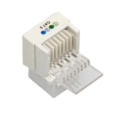 Cina 90 gradi Toolless Jack Coupler Rj trapezoidale 11 Cat3 in vendita