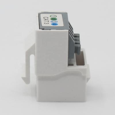 Cina gatto trapezoidale 3 del falegname RJ11 Toolless del cavo telefonico di 6p4c 8P4C in vendita