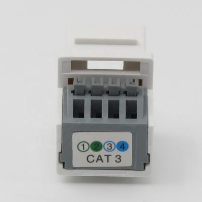 Cina gatto trapezoidale 3 del falegname RJ11 Toolless del cavo telefonico di 6p4c 8P4C in vendita