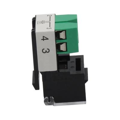 Cina 8P4C Cat3 Jack trapezoidale 6P4C connettore del cavo telefonico da 90 gradi in vendita