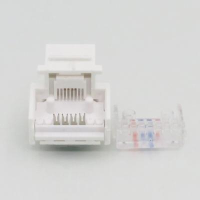 Cina ABS trapezoidale di Rj11 Cat3 Jack Female Toolless Telephone in vendita