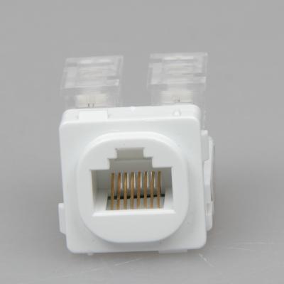 China Acoplador Inline Clipsal Cat6a de 90 graus RJ45, marceneiro Inline Coupler da rede Cat5e Rj45 à venda