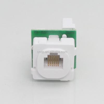 中国 6p6c Clipsal RJ11のインライン カプラーUTP RJ12の電話ケーブルのコネクター 販売のため