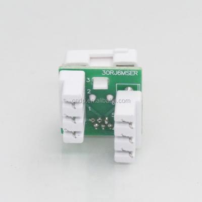 中国 6p6c Clipsal RJ11のインライン カプラーUTP RJ12の電話ケーブルのコネクター 販売のため