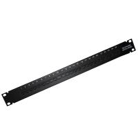 China 24 Port Blank Keystone Patch Panel Cat6 1U 19 Inch Network Ethernet Patch Panel for sale
