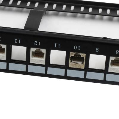 Cina Quadro d'interconnessione trapezoidale di Cat5e Cat6 12 16 porto Digital del porto 18 in vendita