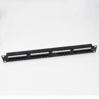 China 48 Port Cat5e SFTP Patch Panel 2U 19 Inch Keystone Compatible 110 IDC for sale