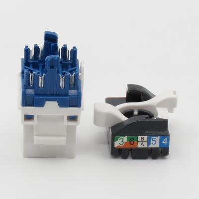 中国 180度のイーサネット台形ジャックCAT5e Toolless UTP目に見える錆の酸化無し 販売のため