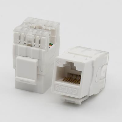中国 5e Rj45が180度8P8Cを挿入する700v UTP猫は台形ジャックを保護した 販売のため