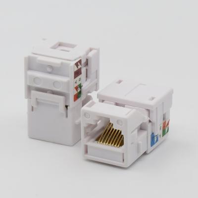 中国 ルーセントのイーサネット台形ジャック・ホワイトRJ45 8P8C Cat5e Utp 180度 販売のため