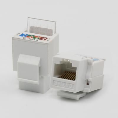 中国 90度のイーサネット台形ジャックのPC UTP、8P8C Cat5e Rj45台形ジャック 販売のため