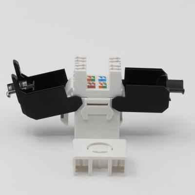 Cina Ethernet di Toolless Cat6 solleva il RJ45 con il crick UTP 8P8C i connettori da 180 gradi in vendita
