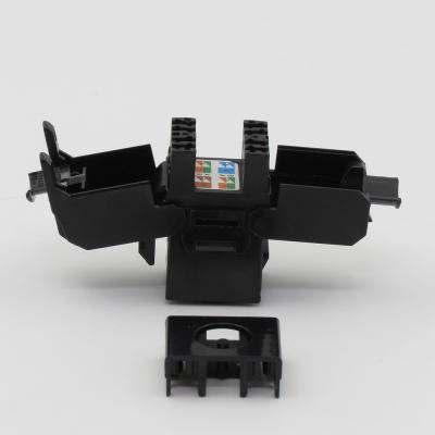 Cina Chiave di volta Jack 8p8c 180 di categoria 6 di RJ45 UTP con la porta antipolvere in vendita