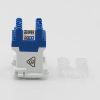 Cina Incavo Cat6 Jack trapezoidale di UTP Rj45 perforazione dell'Australia da 180 gradi giù in vendita