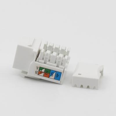 中国 90程度UL Cat5eのイーサネット壁のジャック8p8c Rj45のソケット 販売のため