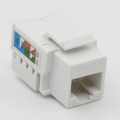 中国 90程度UL Cat5eのイーサネット壁のジャック8p8c Rj45のソケット 販売のため