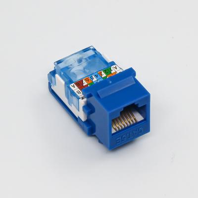 Cina Connettore trapezoidale di AMP Cat5E Jack Transparent UTP Rj45 in vendita