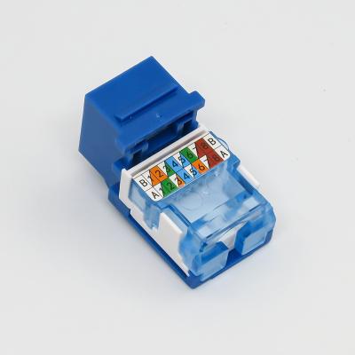 Cina Connettore trapezoidale di AMP Cat5E Jack Transparent UTP Rj45 in vendita