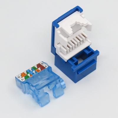 Cina Connettore trapezoidale di AMP Cat5E Jack Transparent UTP Rj45 in vendita