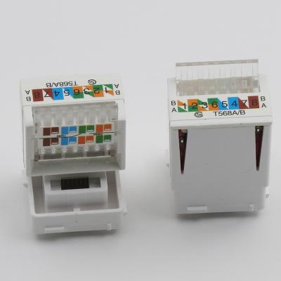 Cina inserzione trapezoidale del gatto 5e Rj45 di 6-50u Cat5E Jack 8p8c Australia in vendita