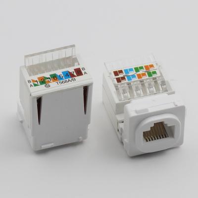 China inserção trapezoide do gato 5e Rj45 de 6-50u Cat5E Jack 8p8c Austrália à venda