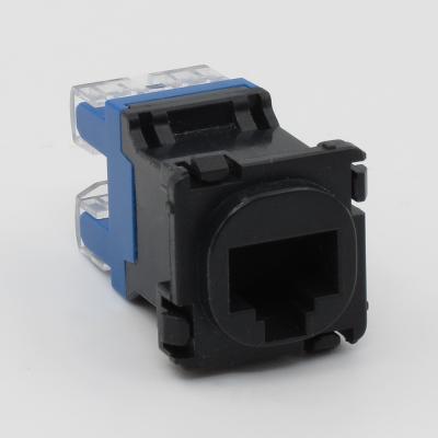 Cina Cat5E blu Jack trapezoidale un tipo australiano 8p8c UTP da 180 gradi in vendita